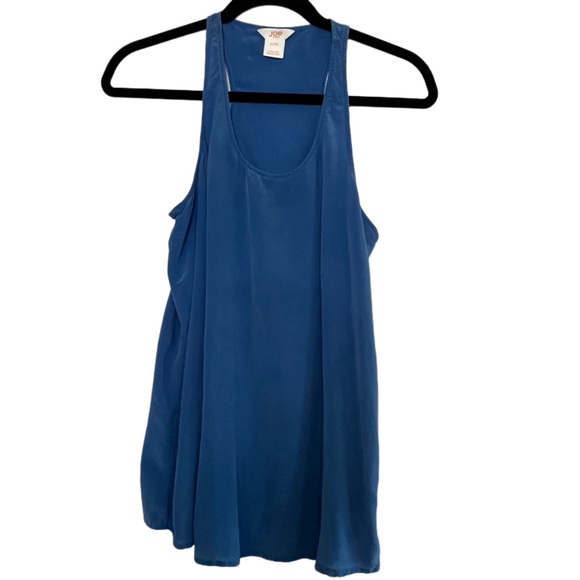 Joe Fresh | Tops | Joe Fresh 0 Silk Blue Tank Size Medium | Poshmark
